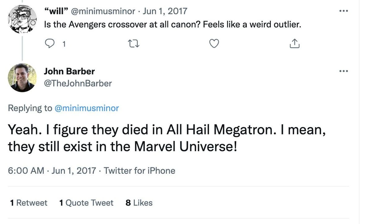 Megatron Killed the Avengers!? | Fandom