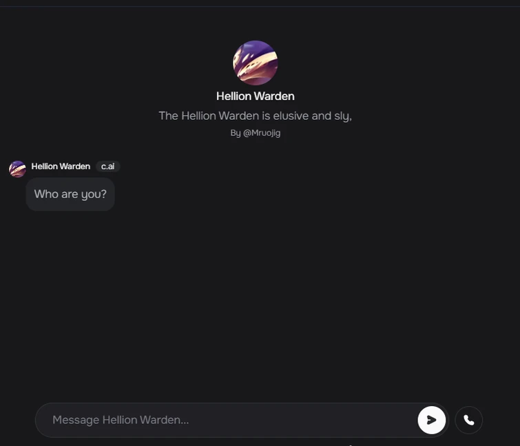 CHAT WHAT DO I ASK HELLION | Fandom