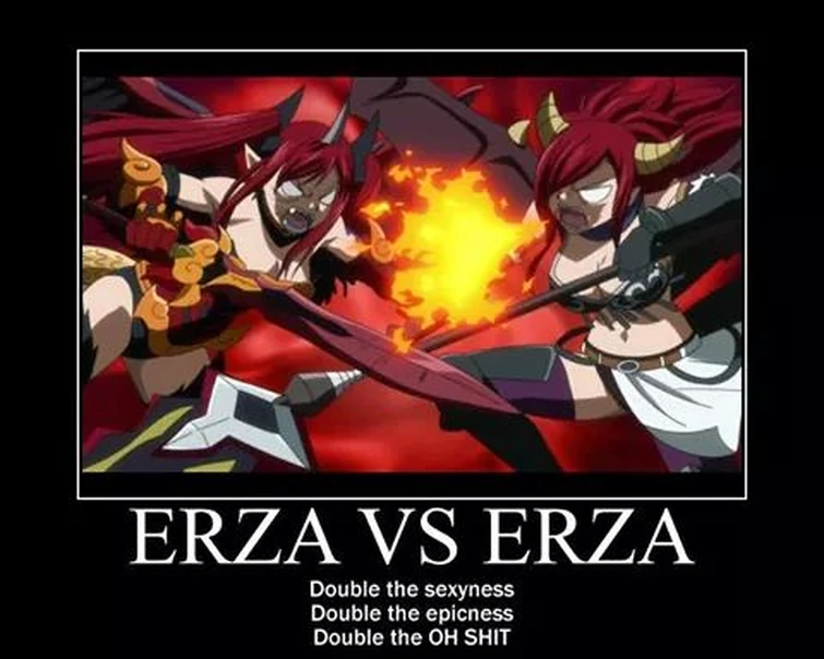 erza vs erza | Fandom