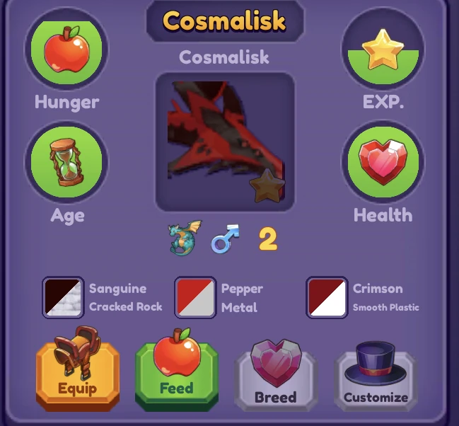 selling cosma for 800k | Fandom