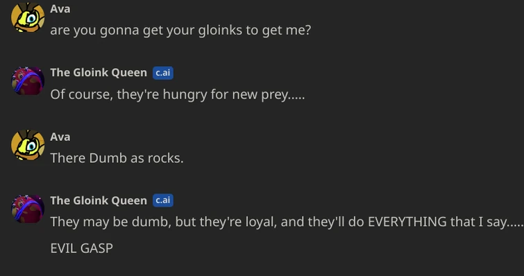 Trying Gloink Queen C.ai | Fandom