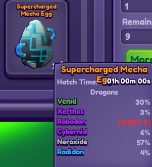 xert hatch chance | Fandom