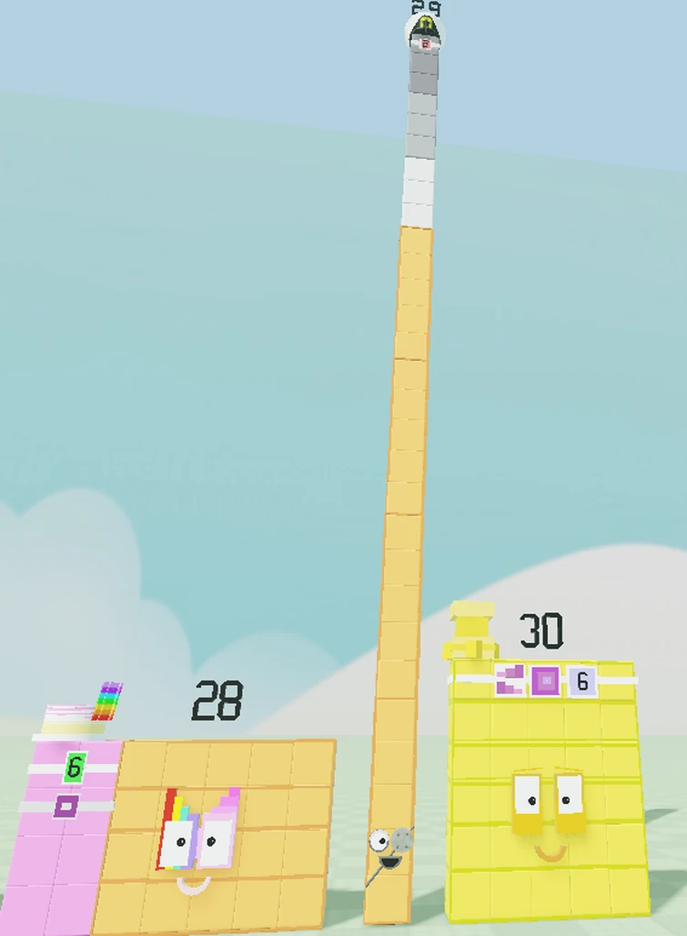 My 19 - 30 Numberblocks | Fandom