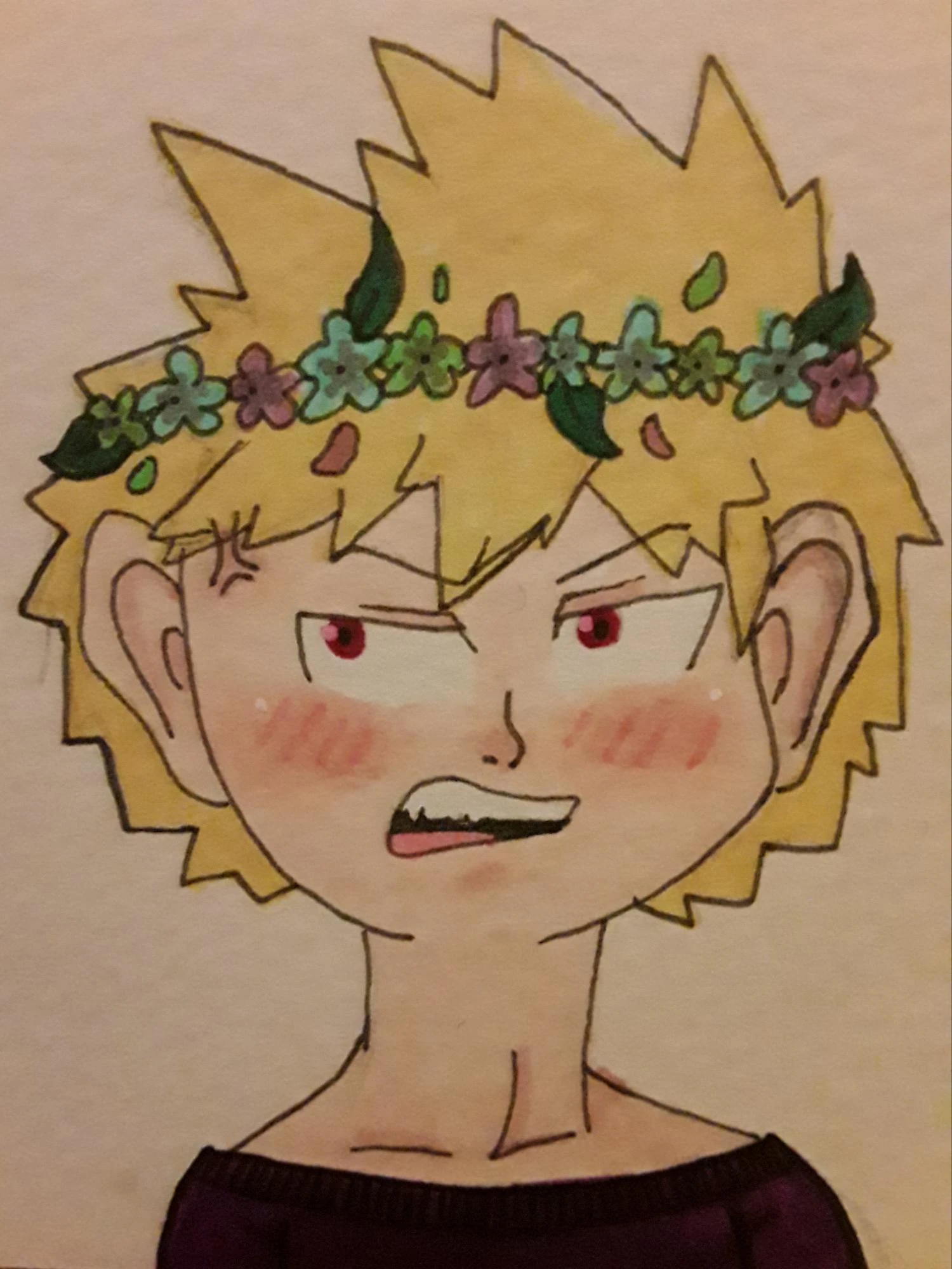 My very first bnha drawing. Hope you like it. | Fandom