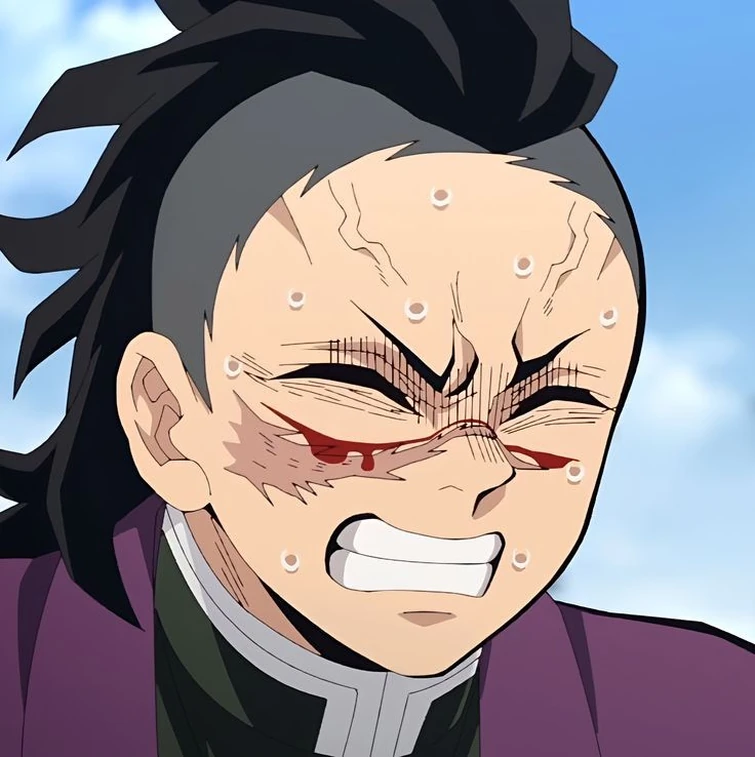 Genya after that tree and demons (in the bathroom) | Fandom