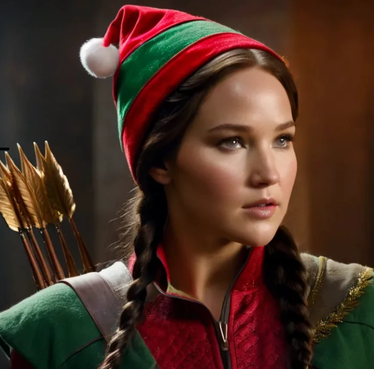 Katniss in different fandoms/movies according to AI | Fandom