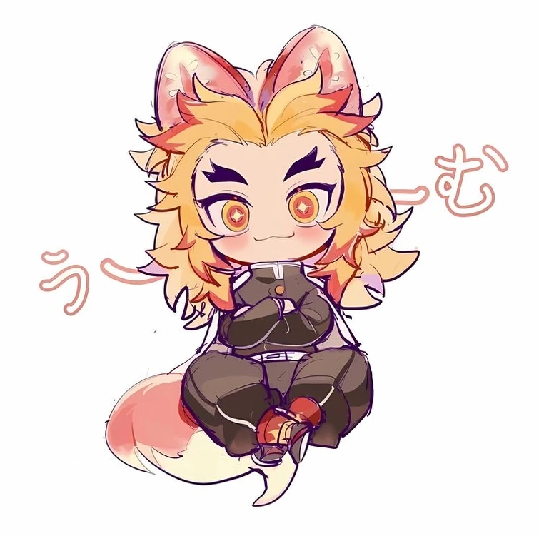 Some Fox/Cat Rengoku images | Fandom