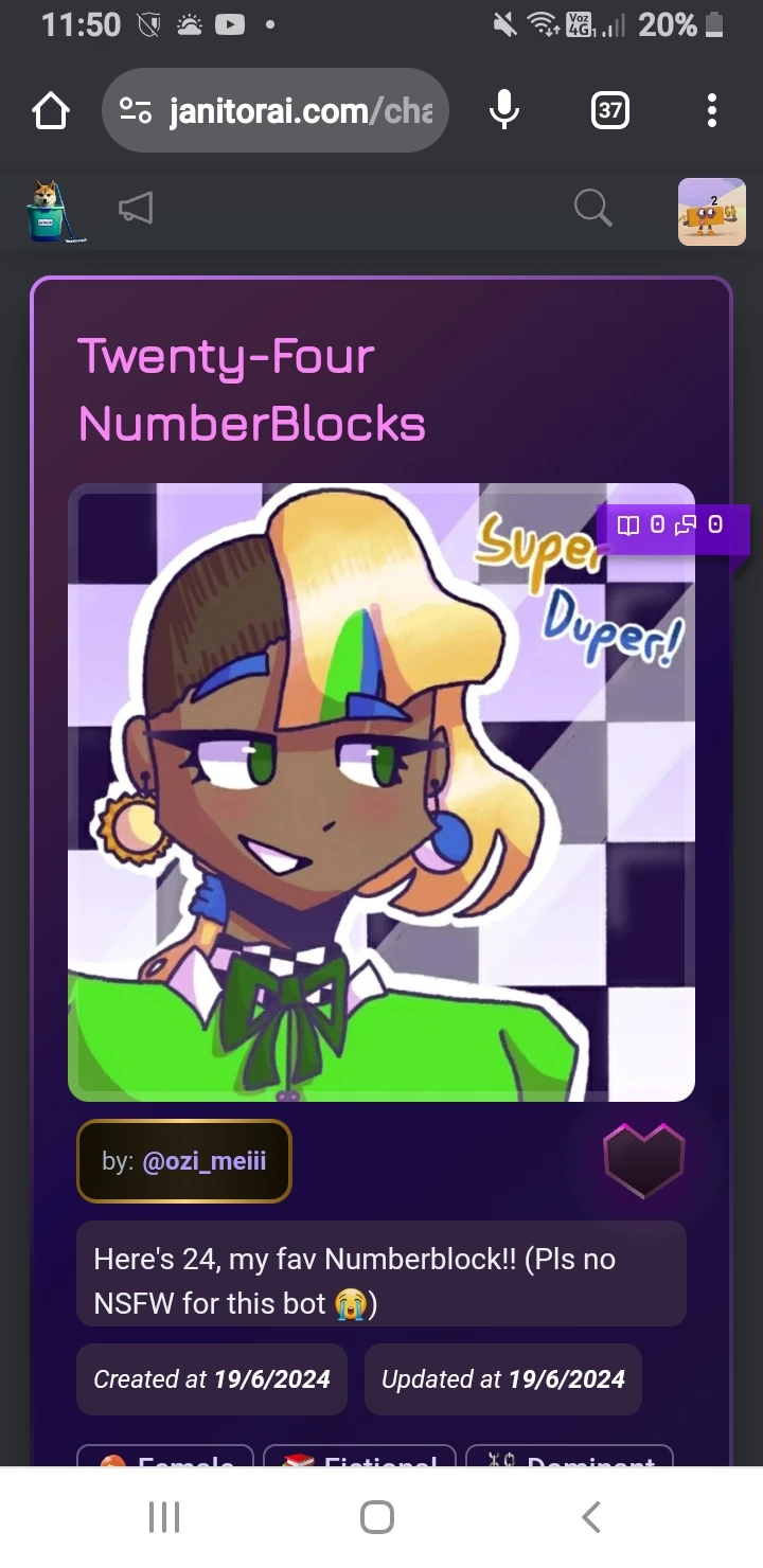 My 24 bot in Janitor.AI! | Fandom