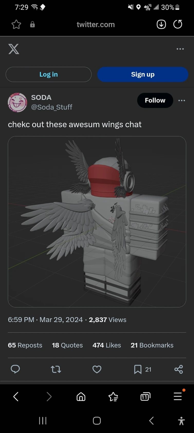 The backside of the Seraphlaser reskin | Fandom