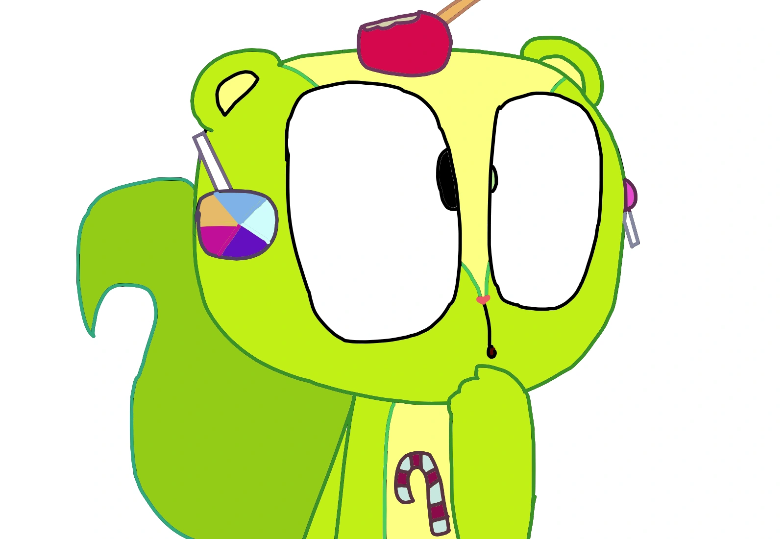 I drew our candy boi | Fandom