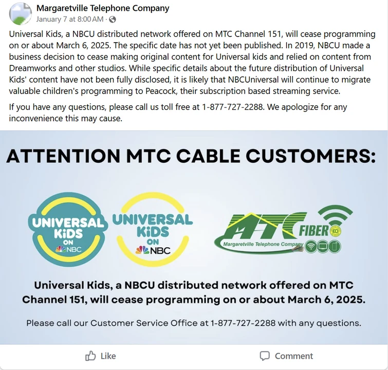 Universal Kids Shutdown | Fandom