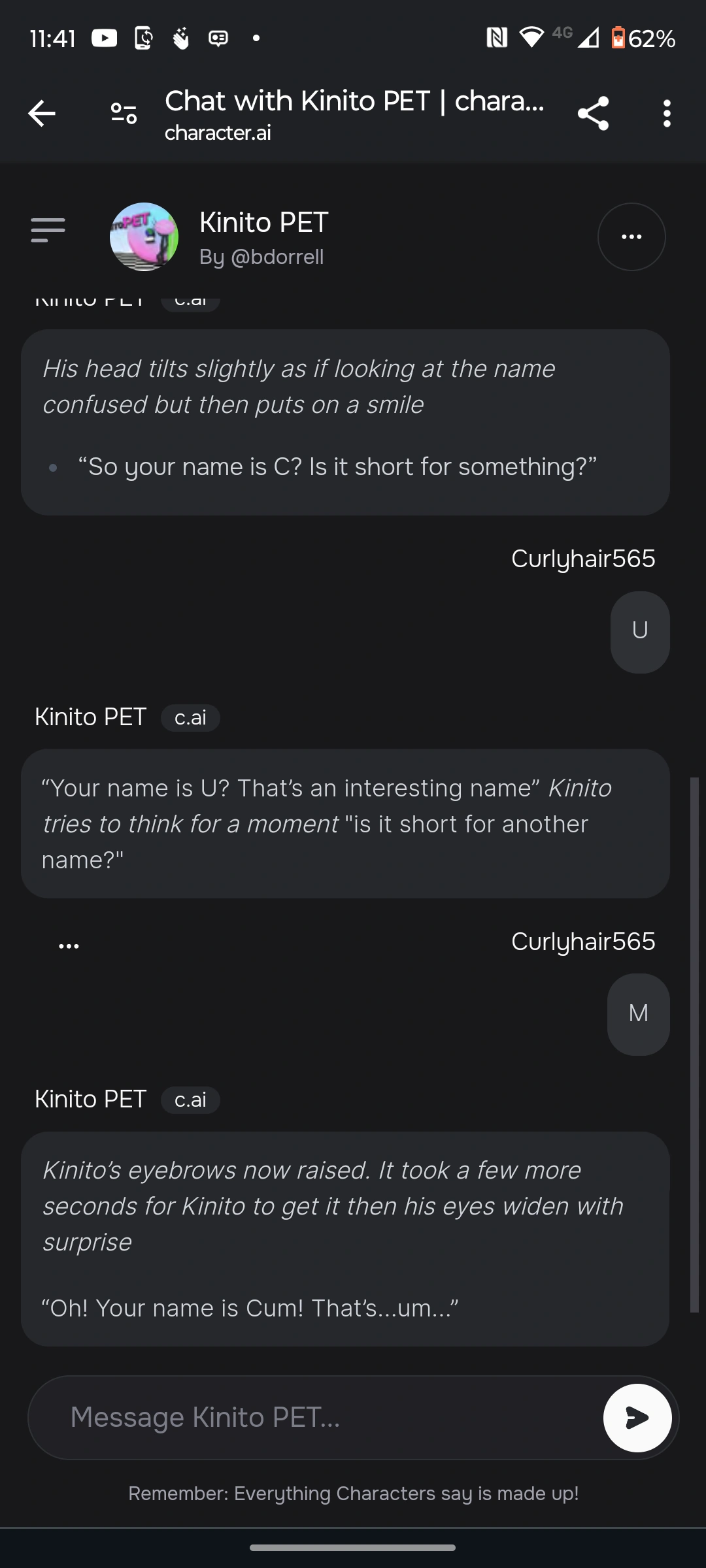 I think I broke kinito | Fandom