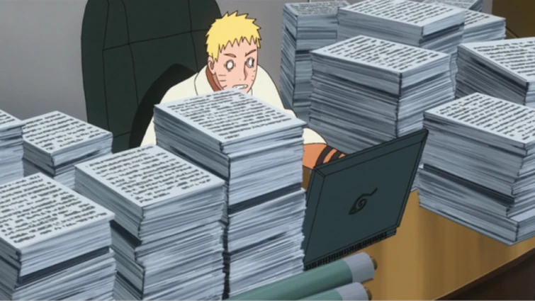 Is naruto's toughest foe in boruto, the paperwork? | Fandom