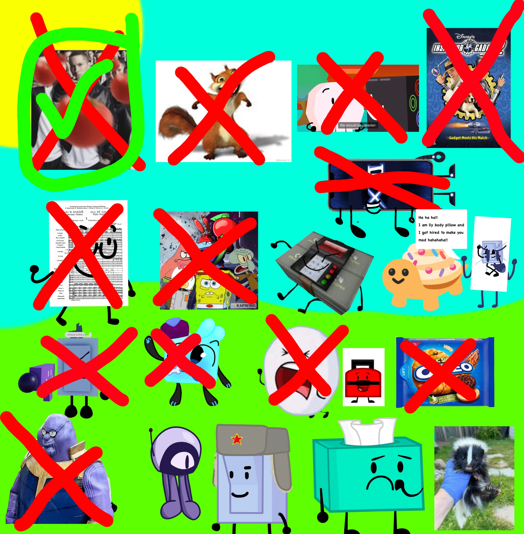 ARMED LIY, INSPECTOR GADGET 2, AND SQUEAK CUBE ARE GONE🤣🤣🤣🤣 | Fandom