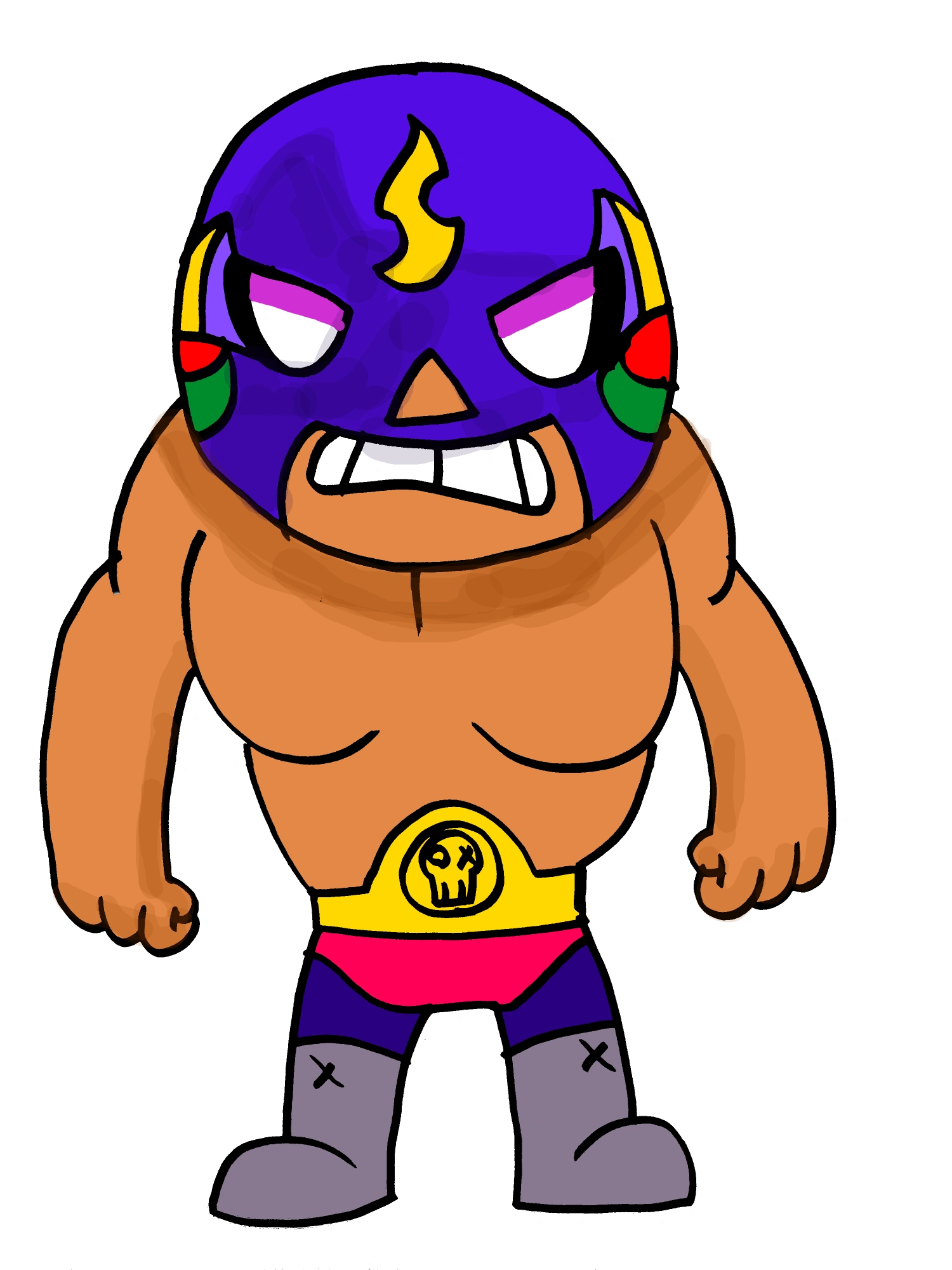 My drawing of El Primo | Fandom