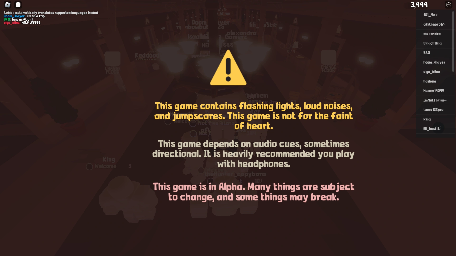 Playing DOORS with the roblox doors font | Fandom