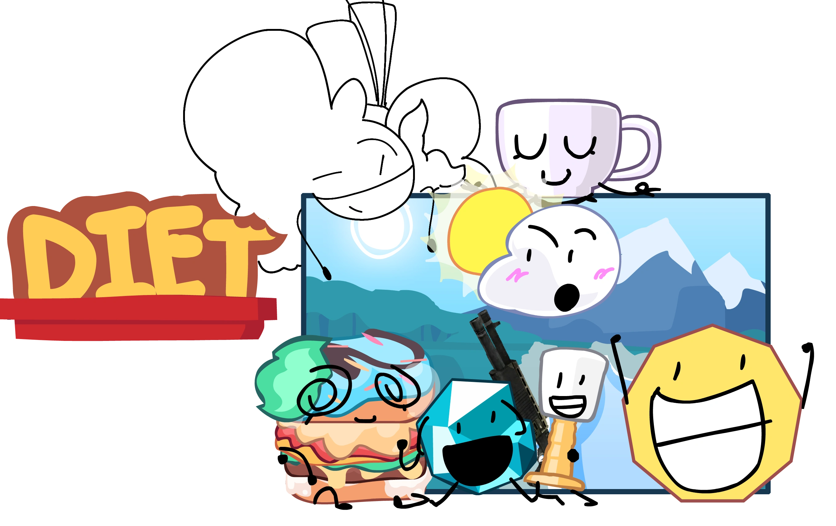 diet but if 9 members | Fandom