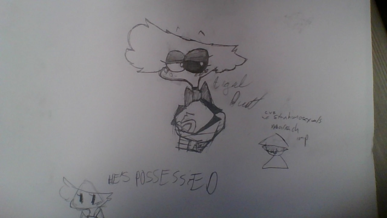 i draw on the school bus Angel dust >:D | Fandom