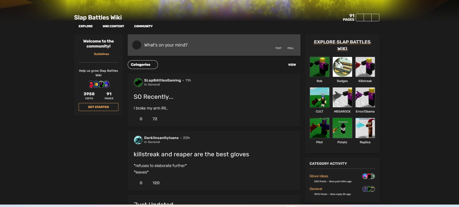 ive used slap battles wiki on the wayback machine | Fandom