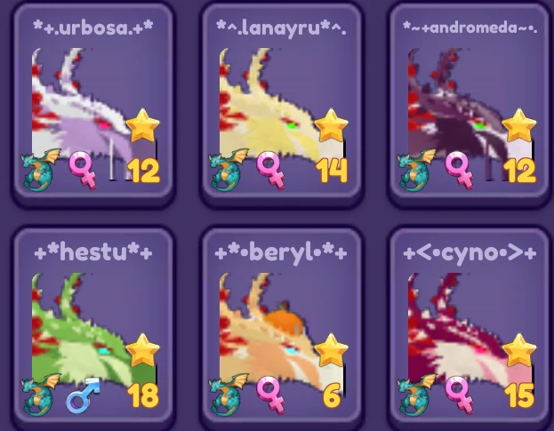 LF cohatch partners for my roz babies | Fandom