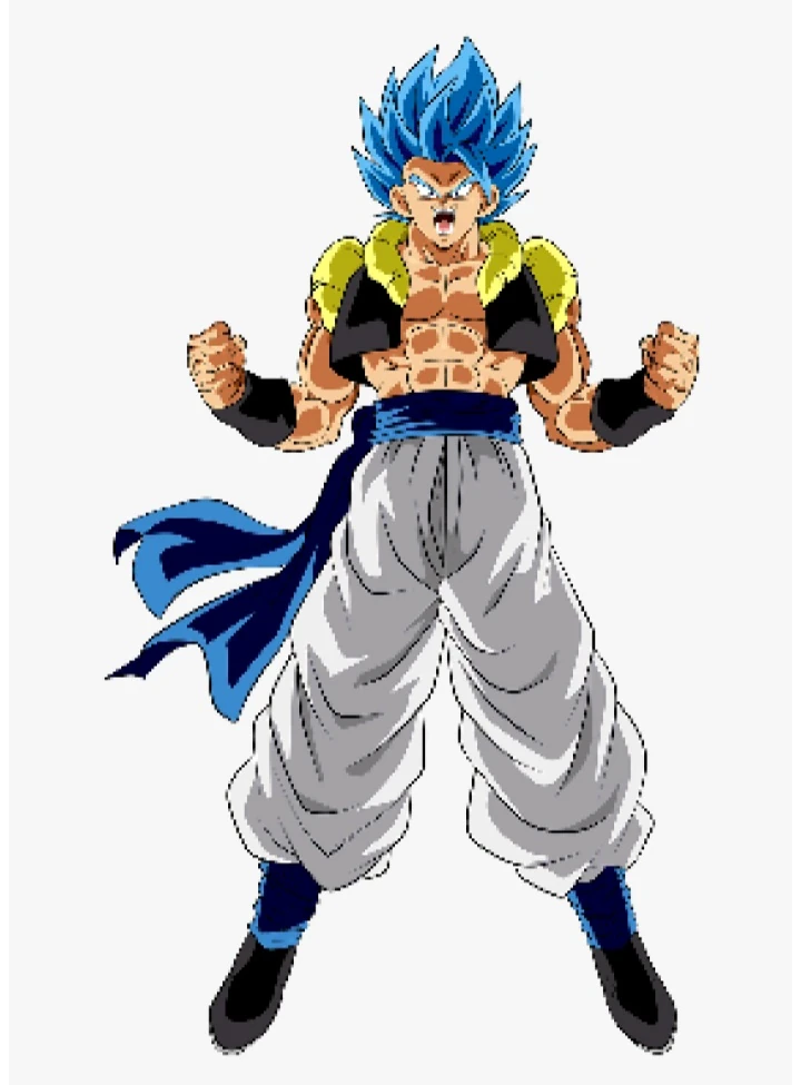 My Pixel Art Of Gogeta Blue | Fandom