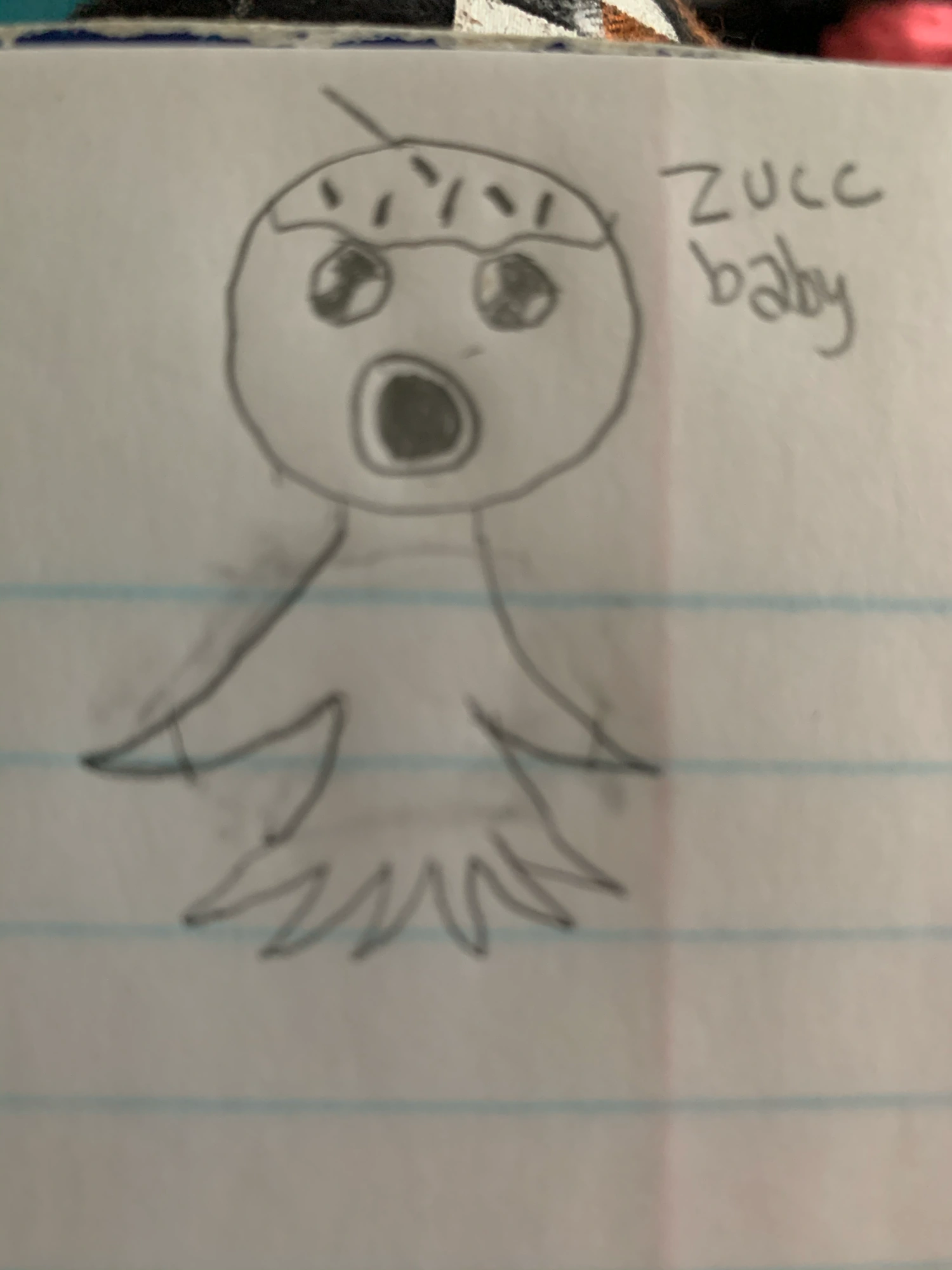 Is my quick sketch of Zucc good? I know its not lol this was with no ...