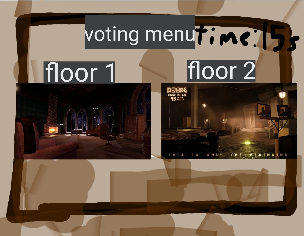 Should there be a voting menu in doors so you can vote which floor to ...