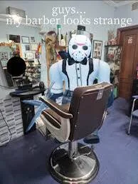 Guys I was at barber jason | Fandom