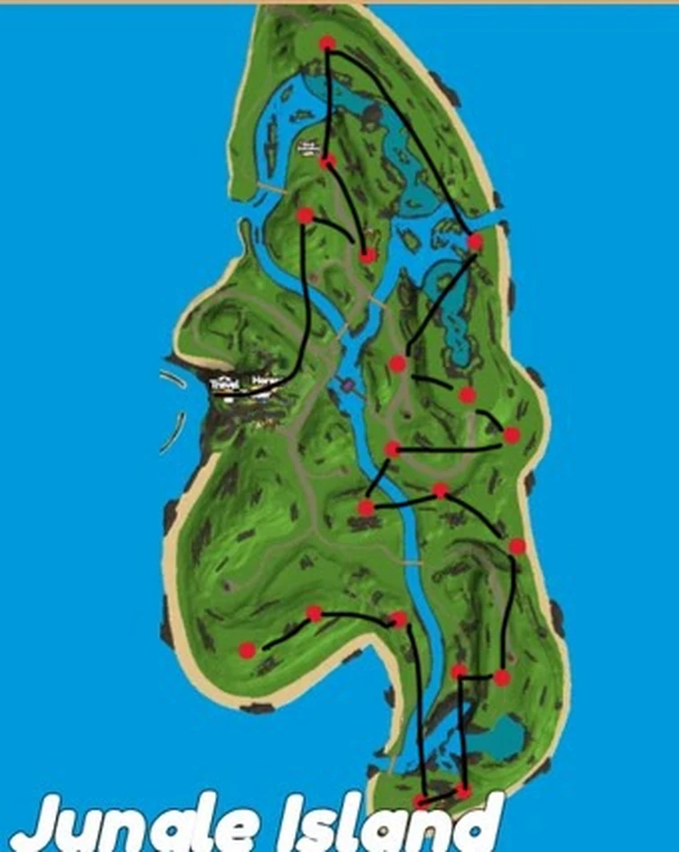 anyone got a jungle iuh hunting map? | Fandom