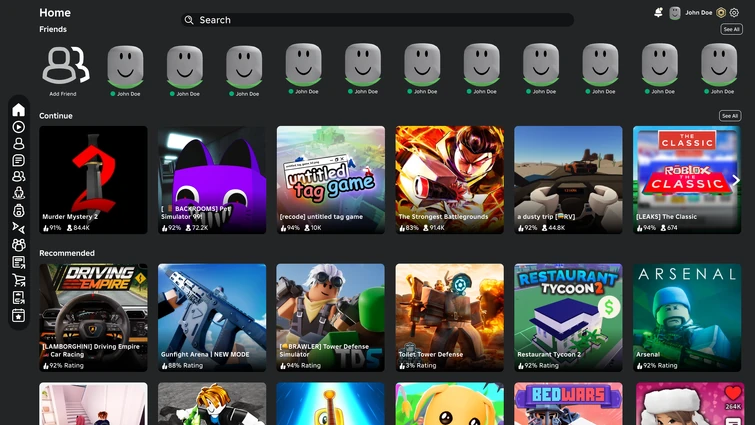 I Redesign Roblox Desktop App Layout | Fandom
