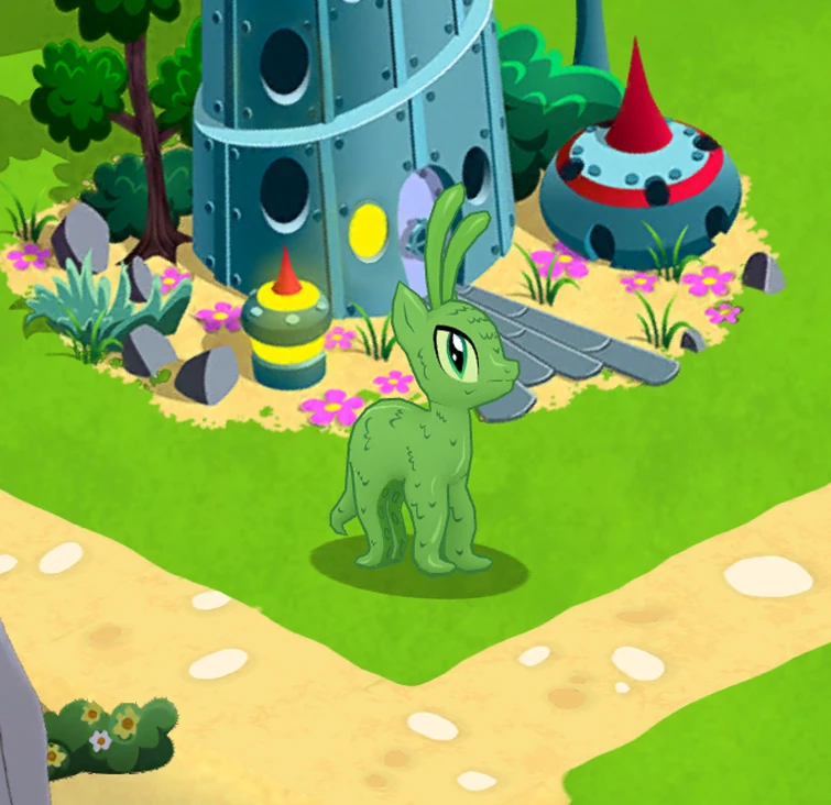 I have this gneep gnarp looking pony living in my MLP village now | Fandom