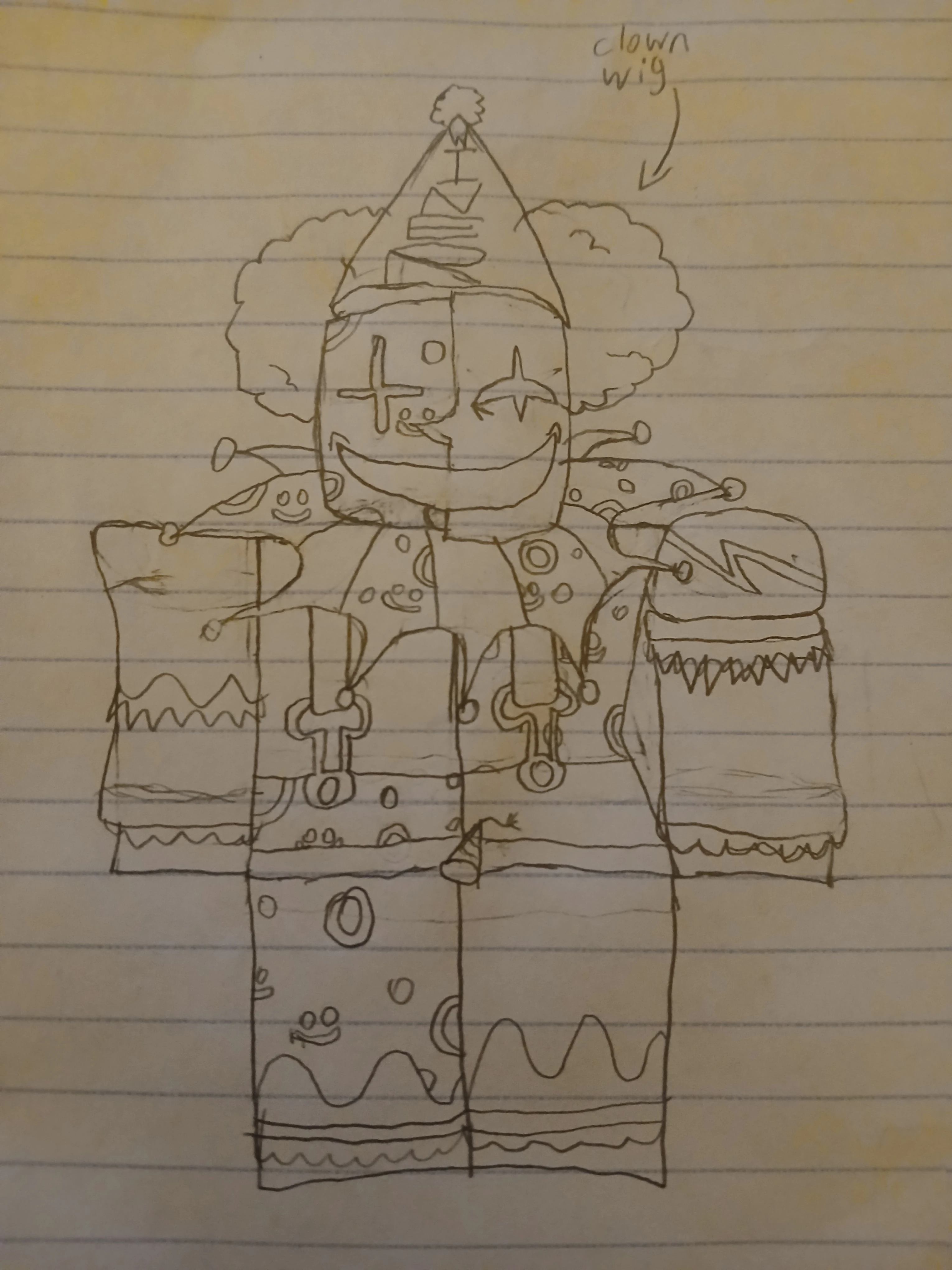 Both off-topic and art, but look at my unfinished drawing of Yeslo if ...