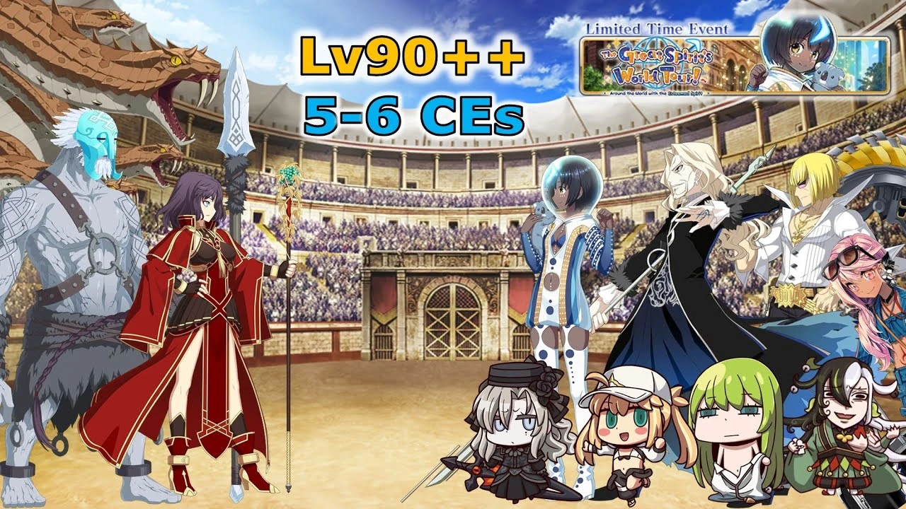The Great Spirit's World Tour 2025: Lv90++ Farming Comps (Best 5-6 CE ...