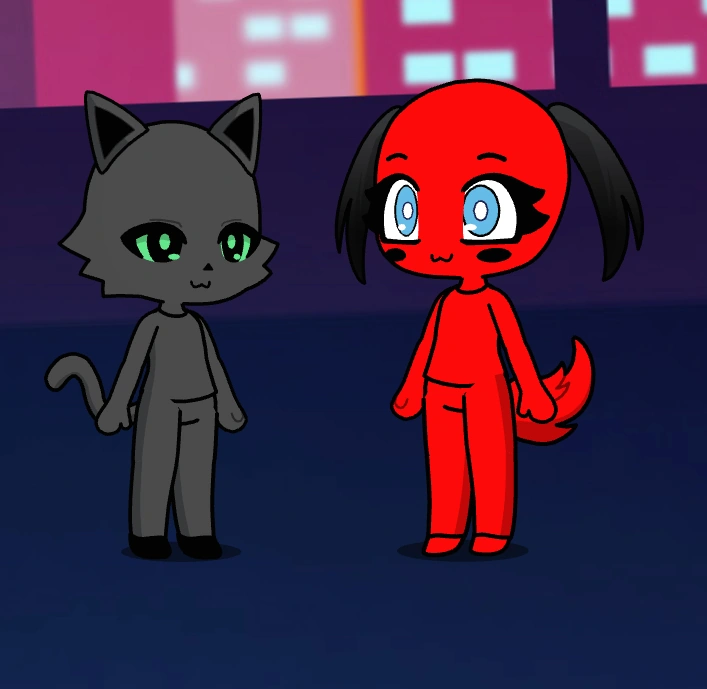 Tikki and plagg in Gacha life 2 | Fandom