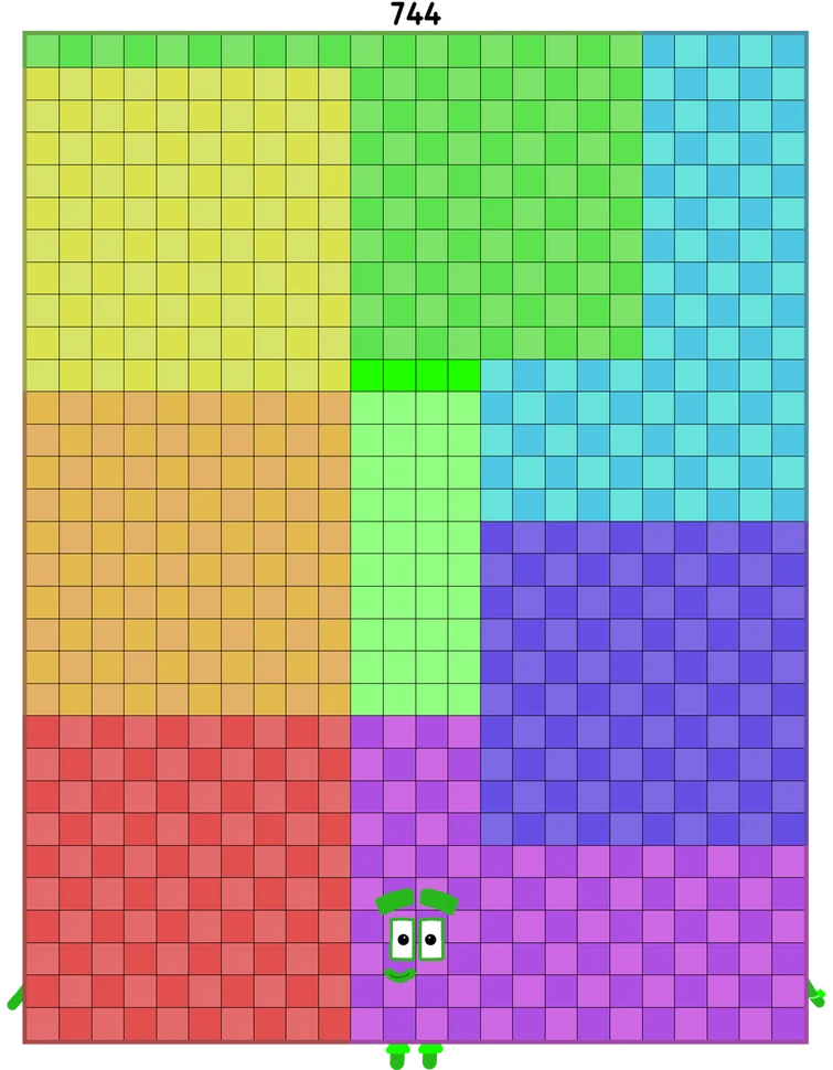 My fanmade Numberblocks 541 and 744 | Fandom