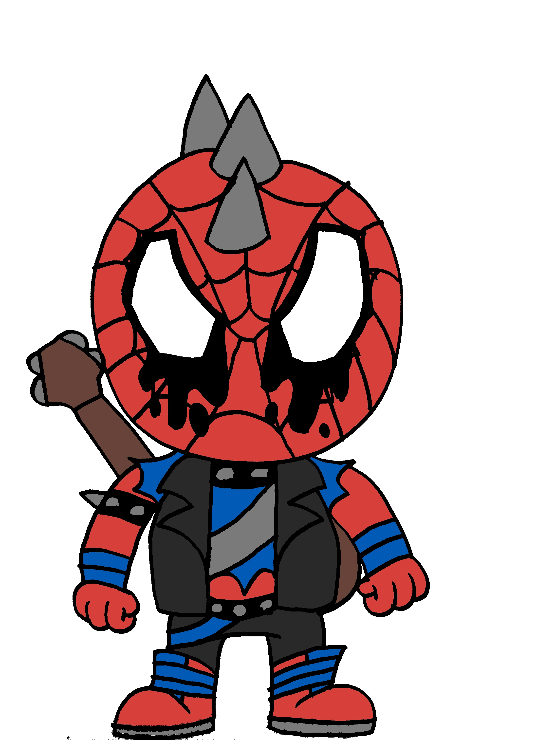 Our drawing of Spider Punk | Fandom