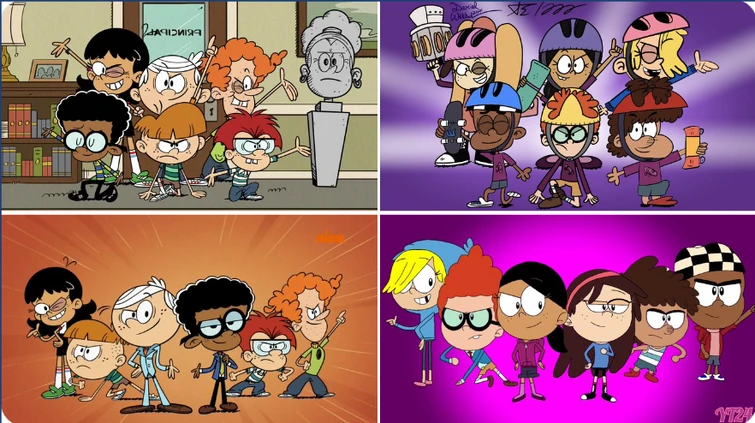 The Loud House & The Casagrandes: Picture Collages of The Two Best ...