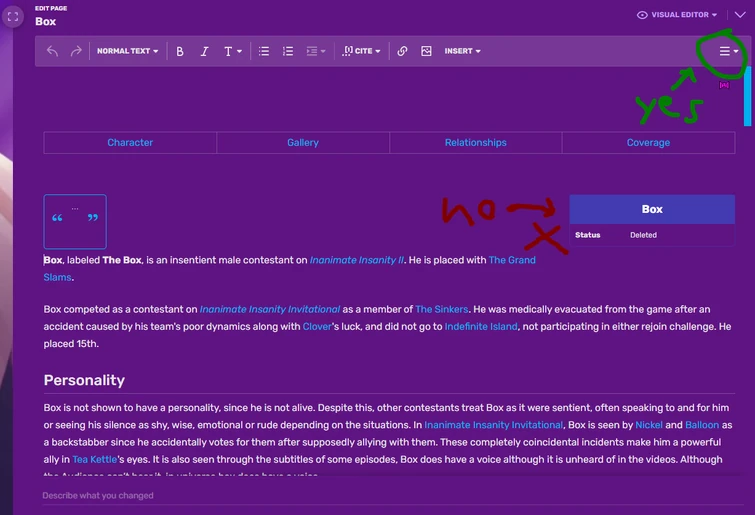 i've seen many of you struggling with the infoboxes, so here's a ...