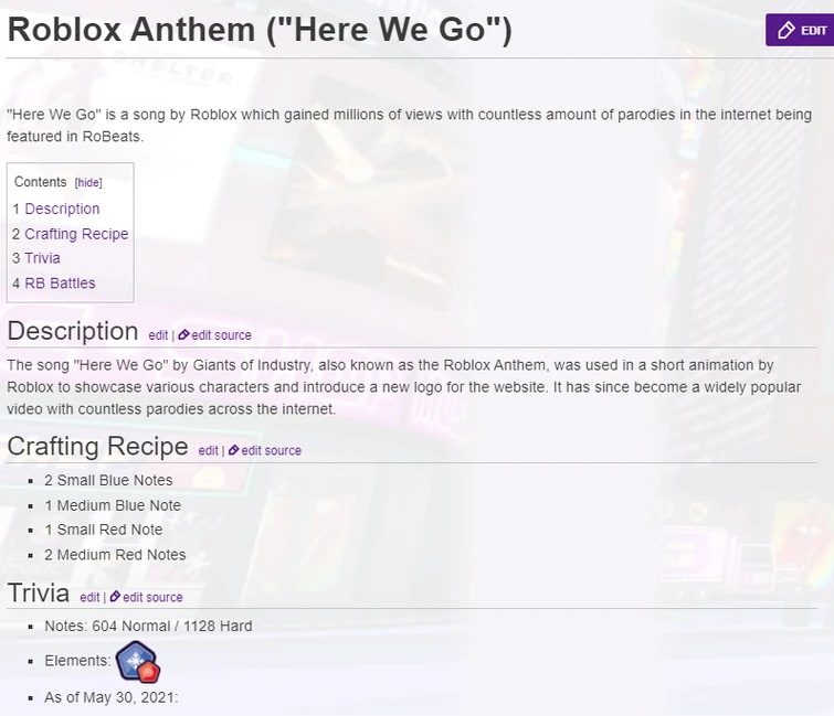 What happened to the images for Roblox Anthem? | Fandom