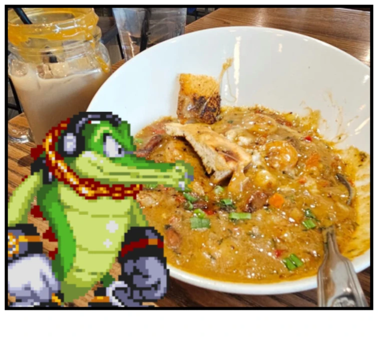 Vector finds some shrimp and grits | Fandom