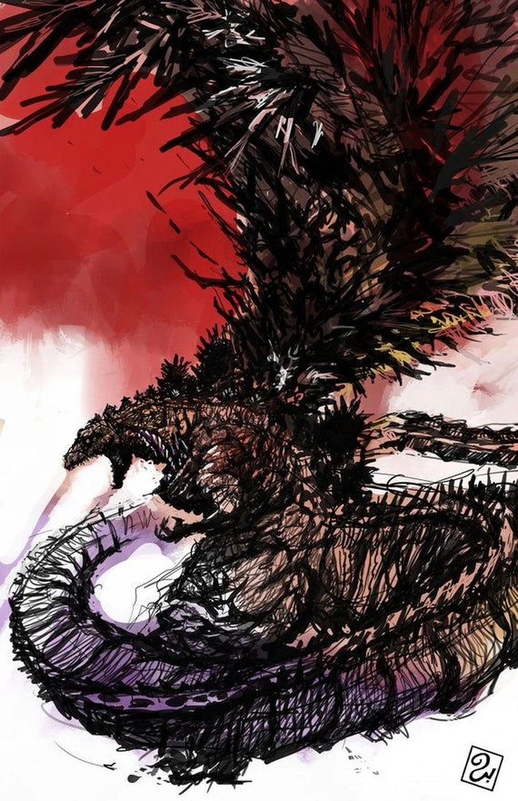 Two flying Shin Godzillas | Fandom