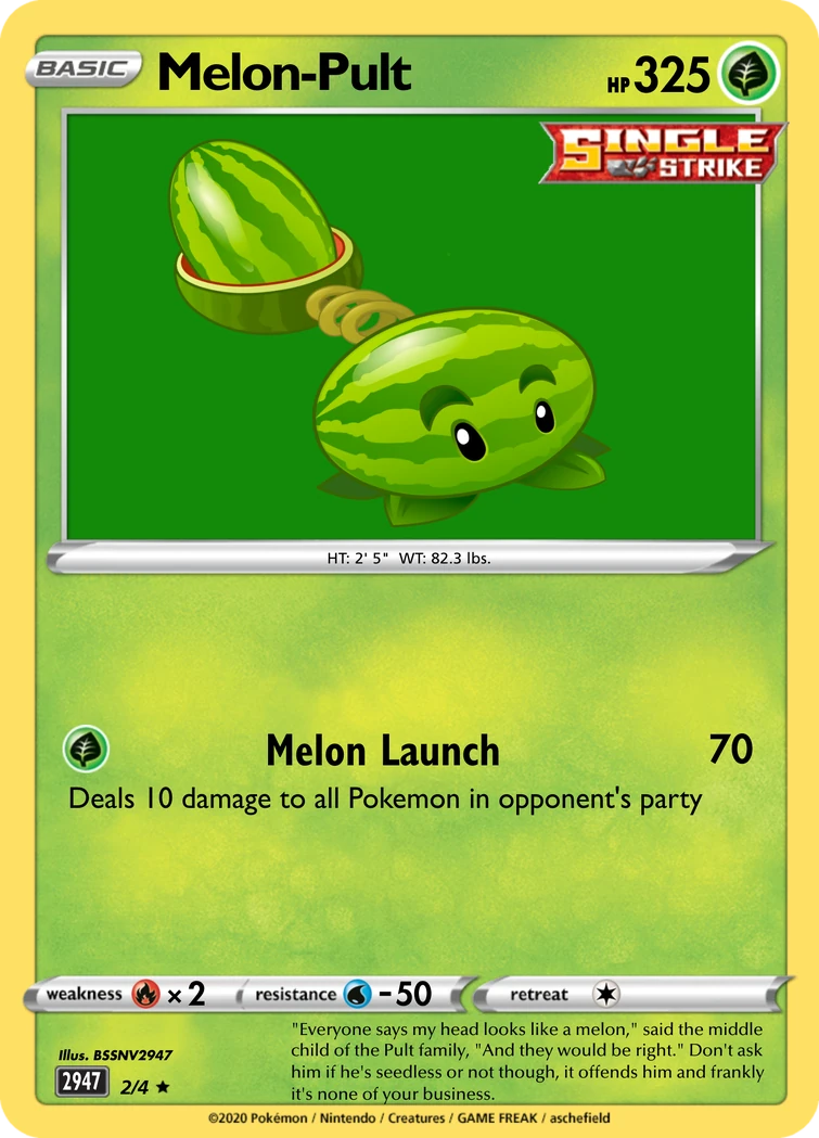 Made my favorite plants into pokemon cards | Fandom