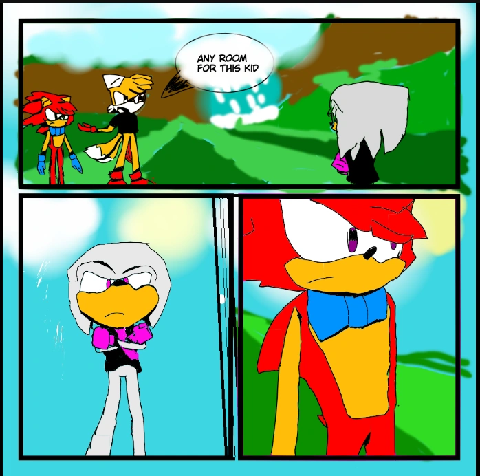 finally finished the first page of issue three for spike | Fandom