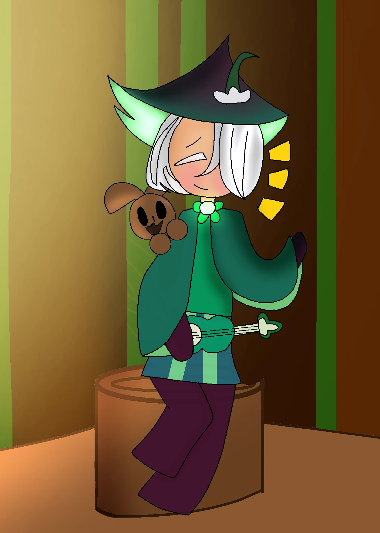 very old clover art i found | Fandom