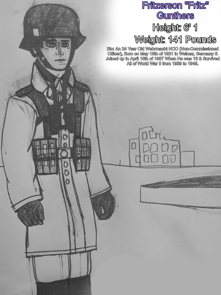 Drew My German OC & Some of his Info | Fandom