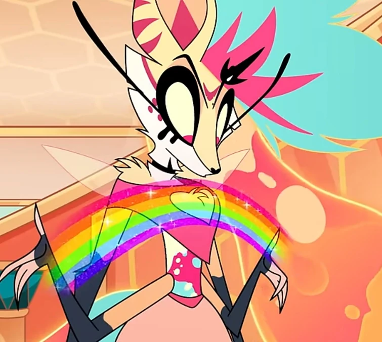 I love how everyone else in hell is like murderous and mean and then ...