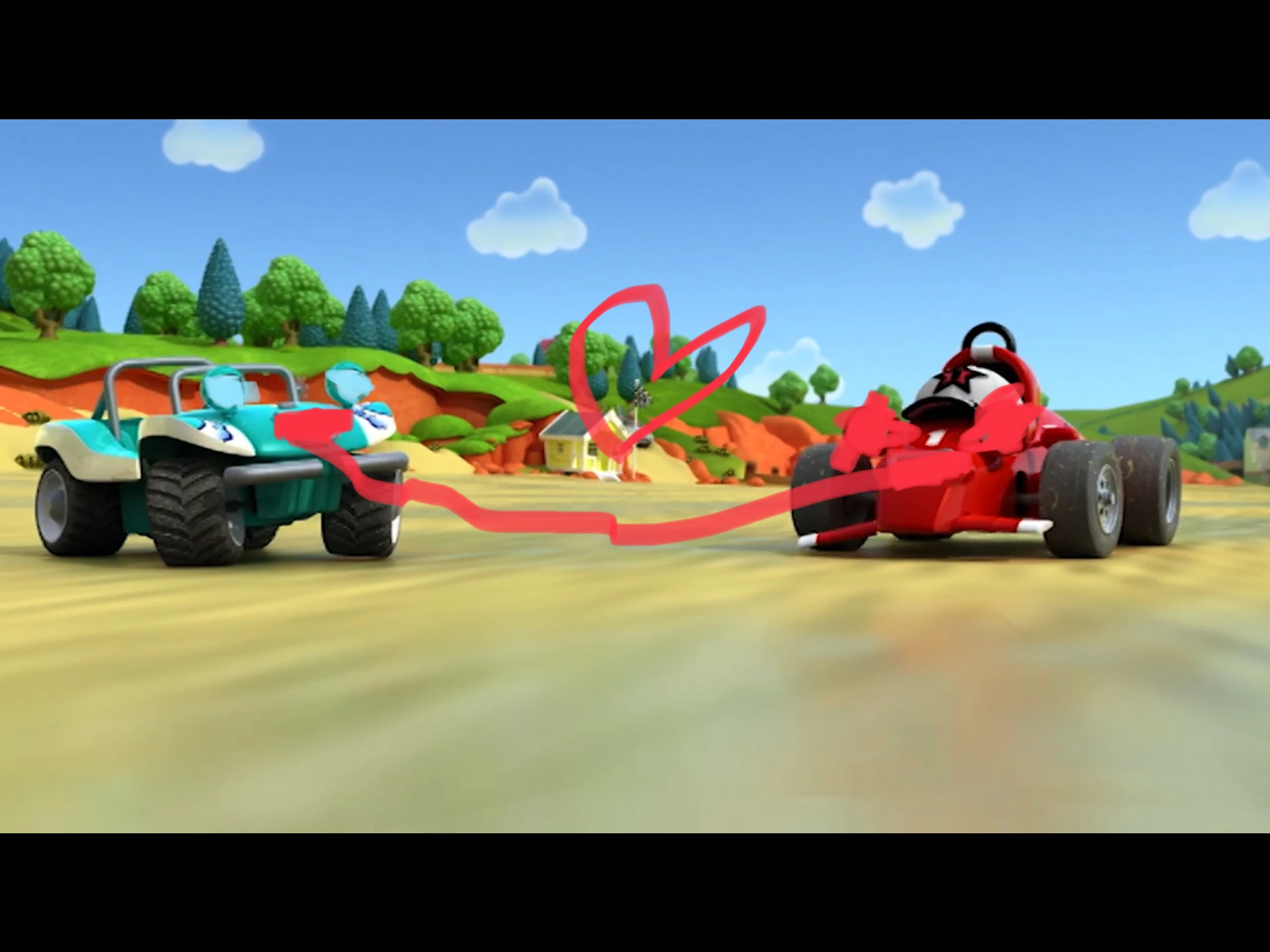 Roary x Breeze kiss | Fandom