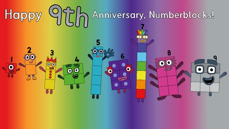 Numberblocks is now officially 9 years old. | Fandom
