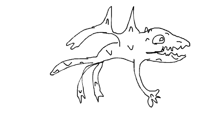 MY DRAWINGS OF PC2 MONSTERS with a mousepad(new to wiki)part 3. | Fandom