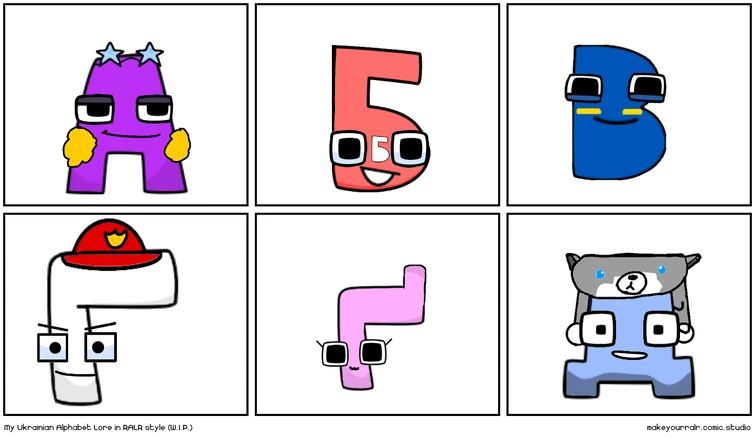 My Ukrainian Alphabet Lore in RALR style, part 1, А-Д | Fandom